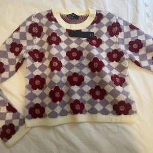 Lulus | Sweaters | Flower Power Knit Sweater | Poshmark
